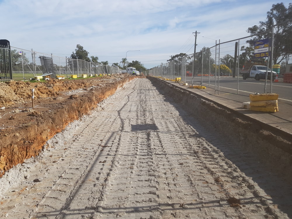 Eleventh Avenue Road Works Upgrade - Burton Contractors